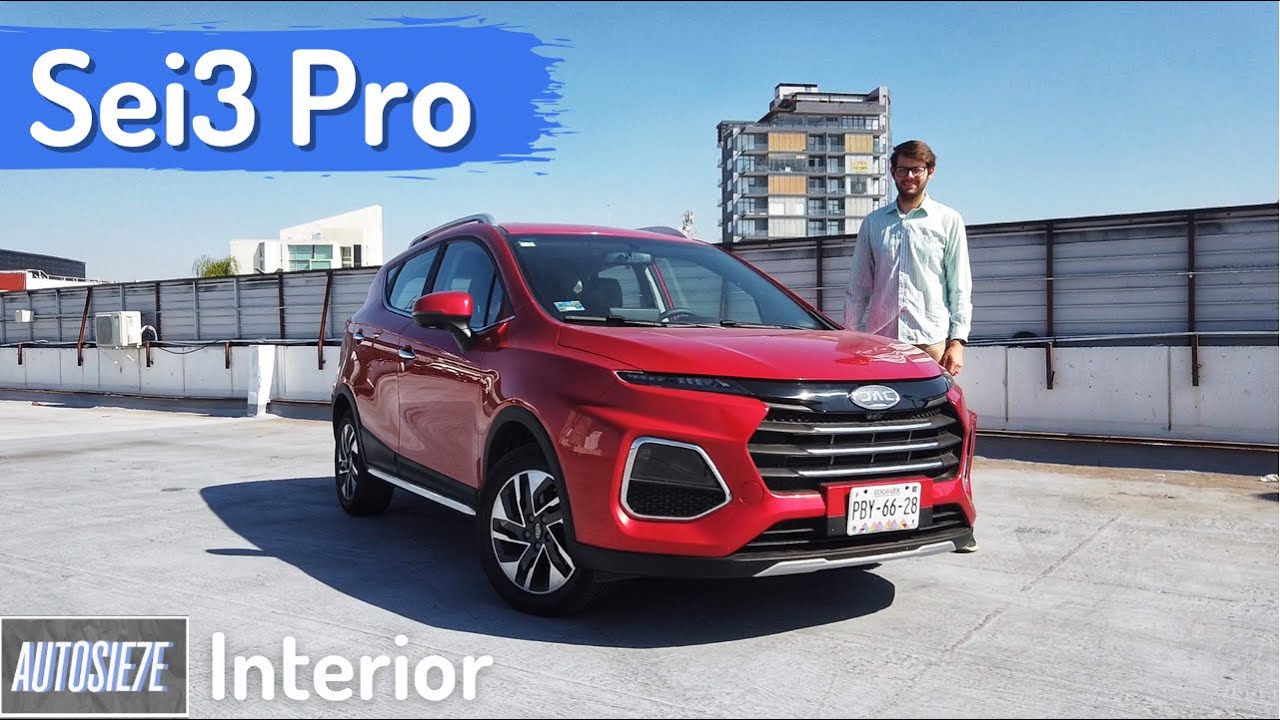JAC Sei3 Pro. Conoce su INTERIOR a DETALLE. | AUTOSIE7E - YouTube