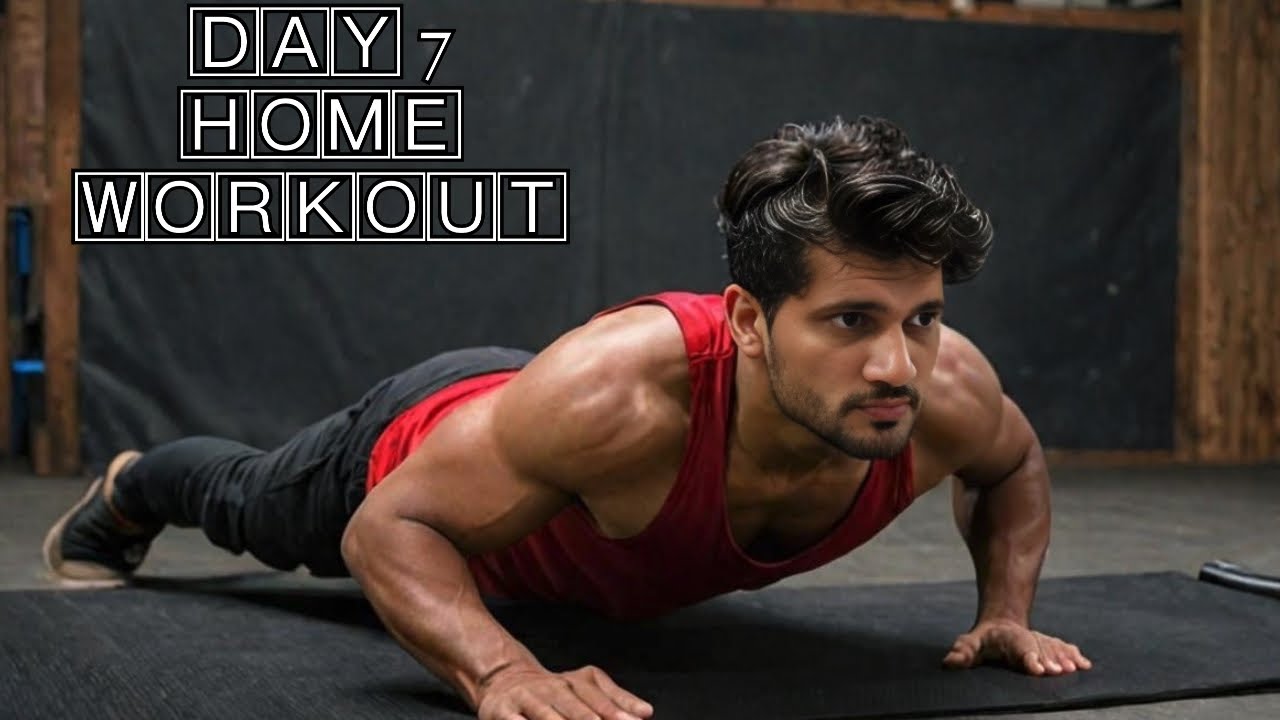 Day 7 Fitness Journey Home workout - YouTube