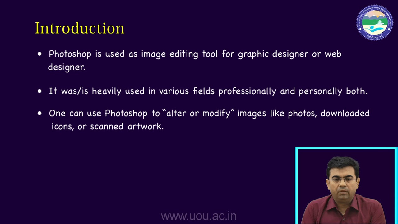 Photoshop Introduction and History - YouTube