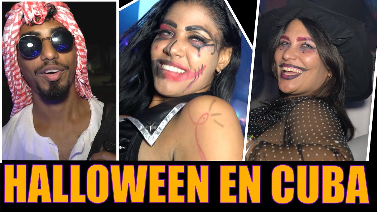 HALLOWEEN EN CUBA 🎃 👻 + Concierto de DIVAN Fiesta Havana | El Tridente ...