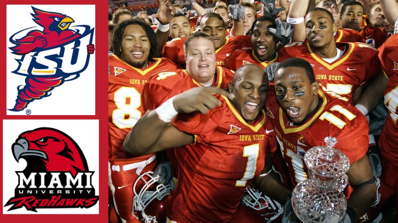 2004 Independence Bowl Miami of Ohio vs Iowa State - YouTube