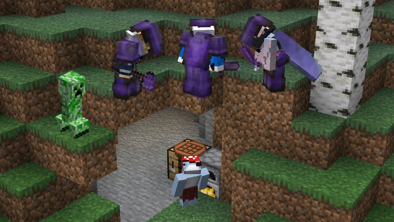Minecraft Speed Runner VS 3 HACKING Minecraft Prodigy Hunters - YouTube