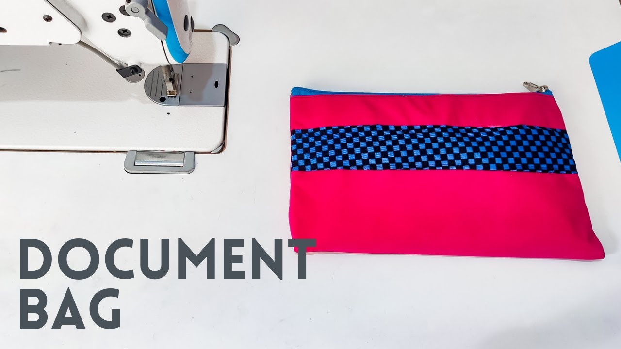 How to make a Document Bag | DIY Document Bag | Home made Bag - YouTube