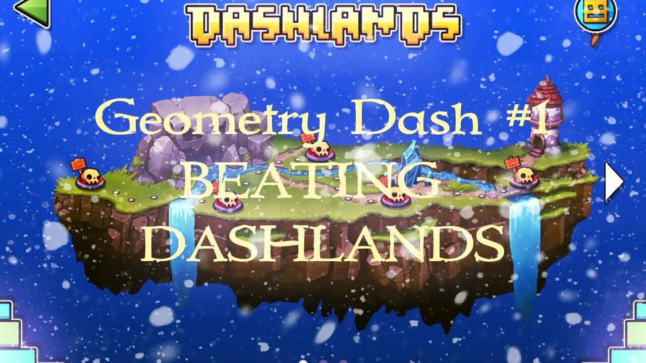 Geometry Dash World | Beating Dash Lands| - YouTube