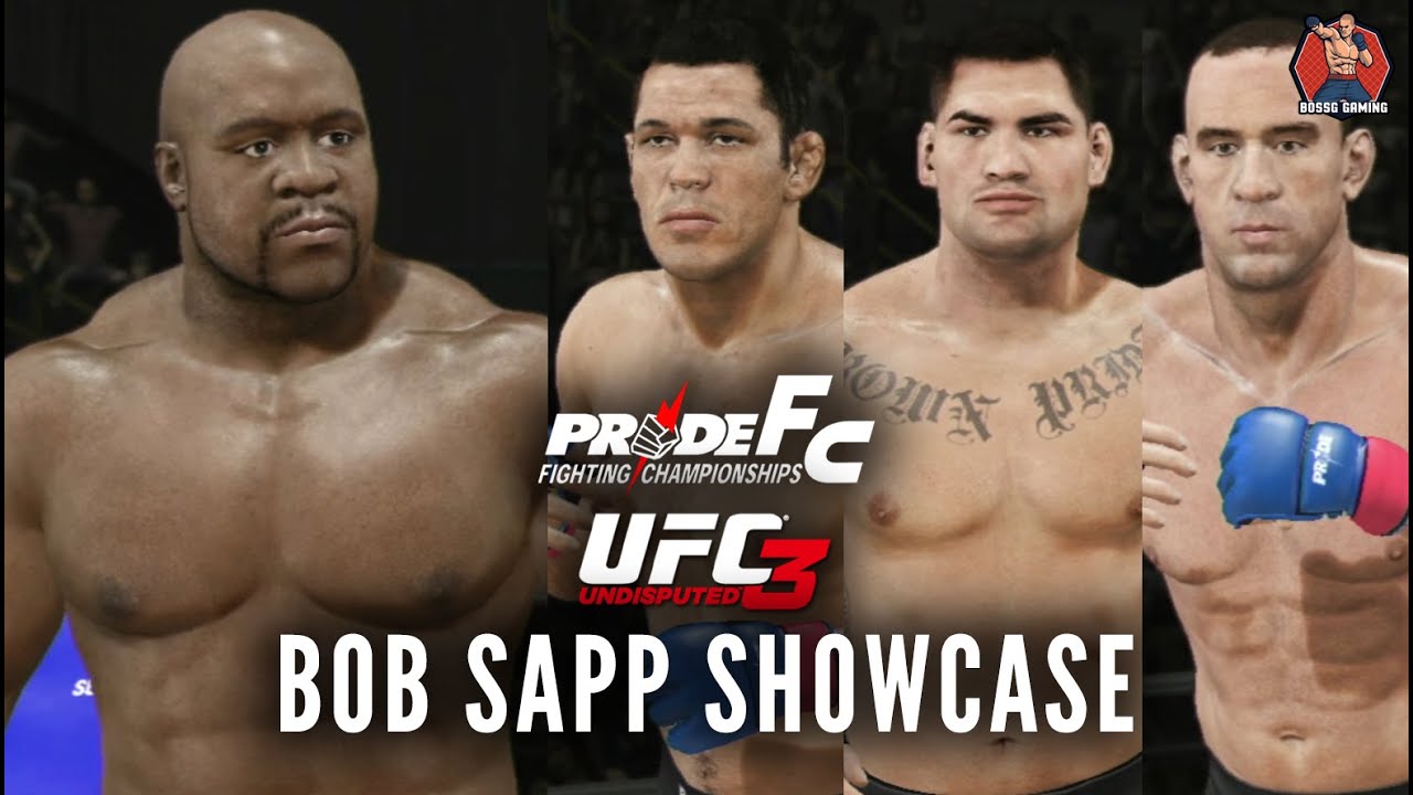 THE BEAST SHOWCASE! BOB SAPP vs HIGH LEVEL MONSTERS! UFC Undisputed 3 ...