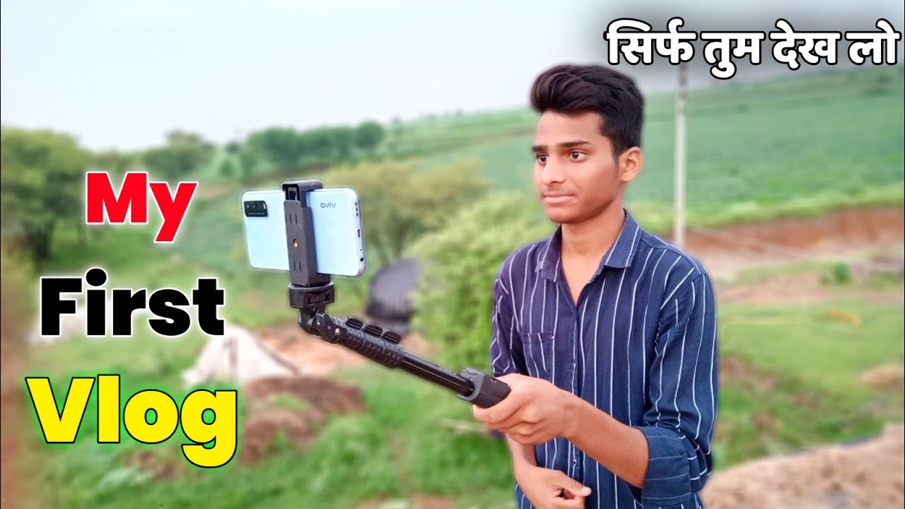 MY FIRST VLOG || MY FIRST VIDEO ON YOUTUBE || Ankesh Dhakad - YouTube