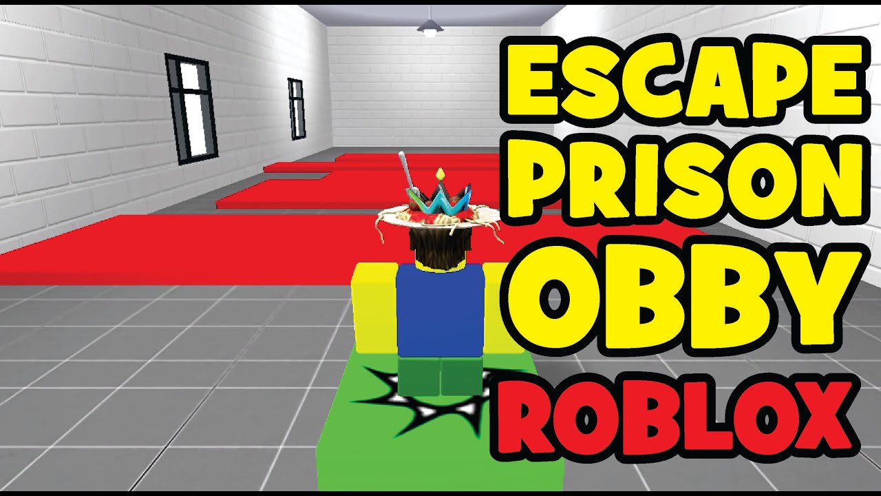 escape prison obby (new) (read desc) by mega obbies | roblox - YouTube
