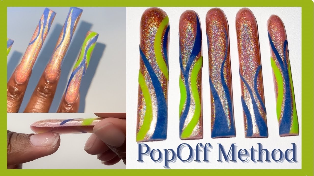 NAIL HACK POP-OFF METHOD | 2 EASY STEPS! | HOW TO KEEP FULL SET NAILS ...