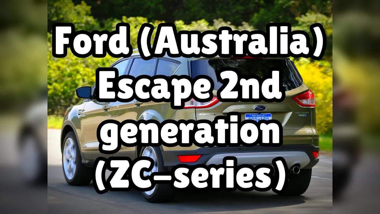 Photos of the Ford (Australia) Escape 2nd generation (ZC-series) | Not ...