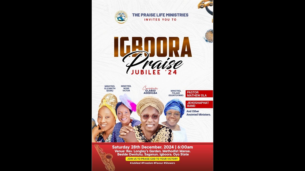 IGBOORA Praise Jubilee' 24 - YouTube