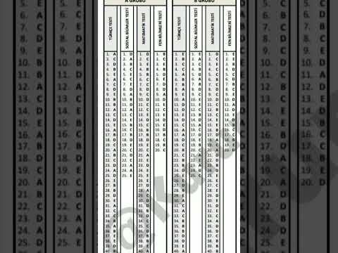 2025 Türkiye geneli Tyt töder deneme sınavı cevap anahtarı