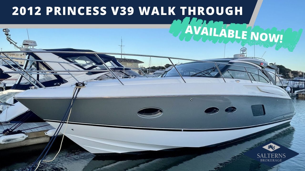 Princess V39 Walk Through - YouTube