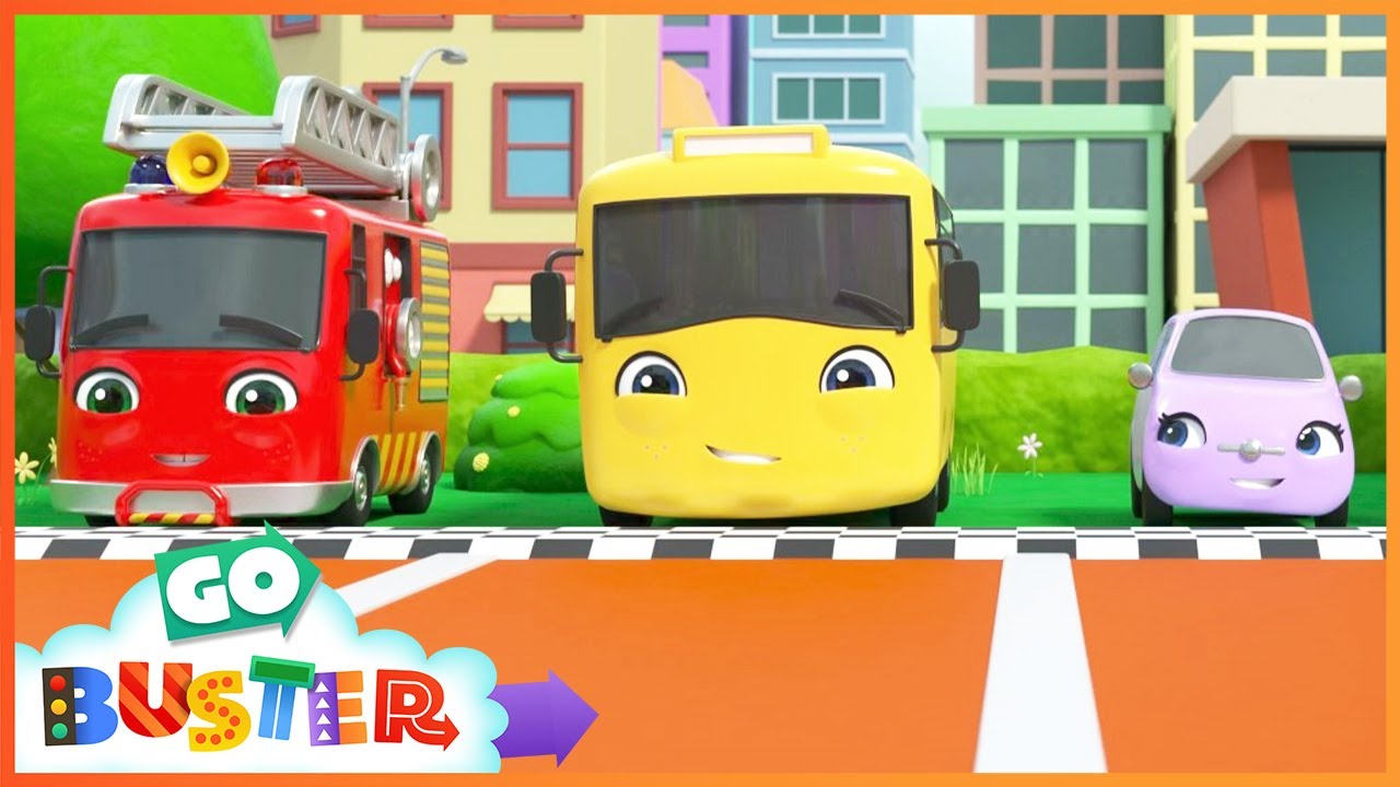 Buster at School! Sports Day! | Go Buster - Bus cartoons & Kids stories ...