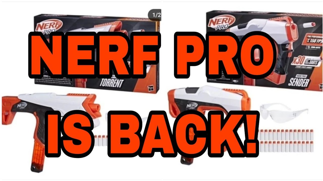 NERF PRO CONTINUES! And it Looks Amazing - Nerf News #20 - YouTube
