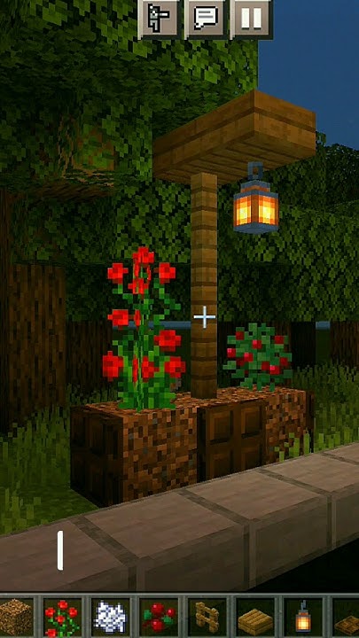 MİNECRAFT STREET LAMP TUTORİAL - YouTube