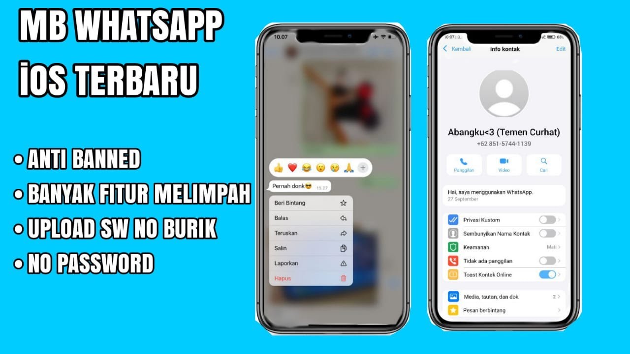 Mb Wa Ios Terbaru 2022 | MB Whastapp Ios Terbaru 2022 | Anti Kadaluarsa ...