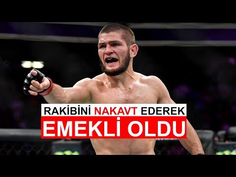 Rakibini Bayıltan Khabib Zirvede Bıraktı!