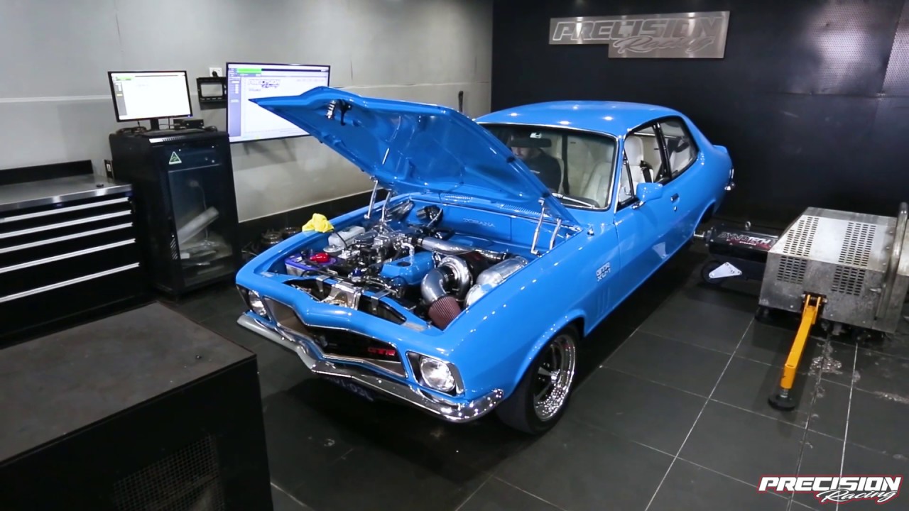 RB30 LJ Holden Torana XU/1 GTR Precision Racing Dyno - YouTube