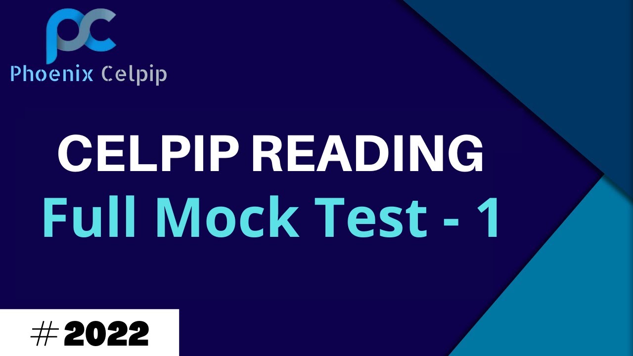 Celpip Full Reading Test- 1 With Answers | Phoenix Celpip - YouTube