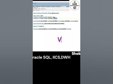Char, varchar,varchar2 Oracle SQL Interview Question #sql #etl #iics #english #oracle #oraclesql ...