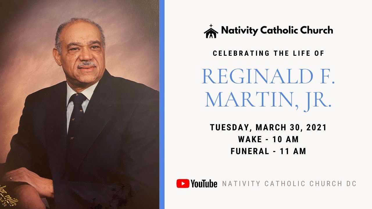 Funeral - Reginald F. Martin, Jr. - 3.30.2021 - YouTube