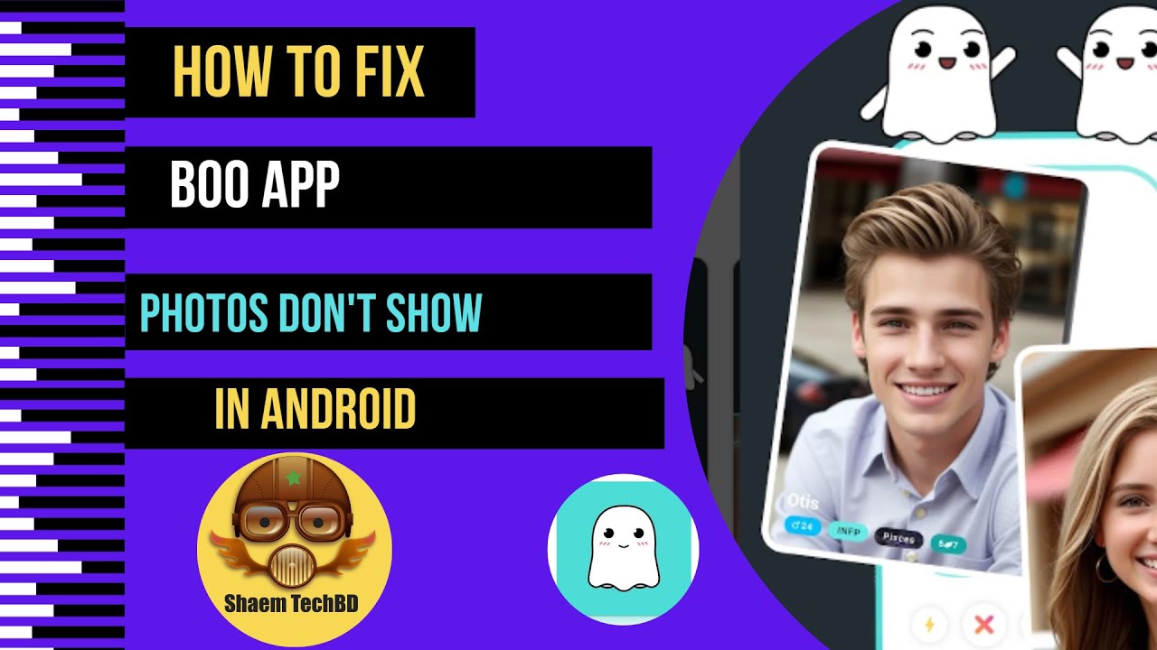 How to Fix Boo App Photos Don't Show in Android After New Updates - YouTube