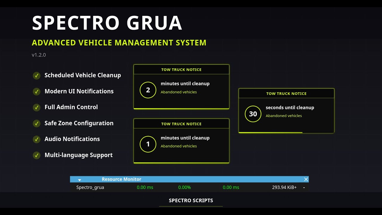 🚨 ADVANCED TOW TRUCK SYSTEM | Spectro Scripts - YouTube