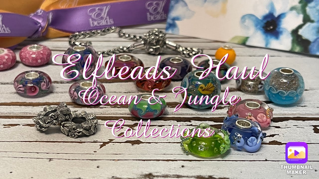 Elfbeads Haul - New Ocean & Jungle Collections - YouTube