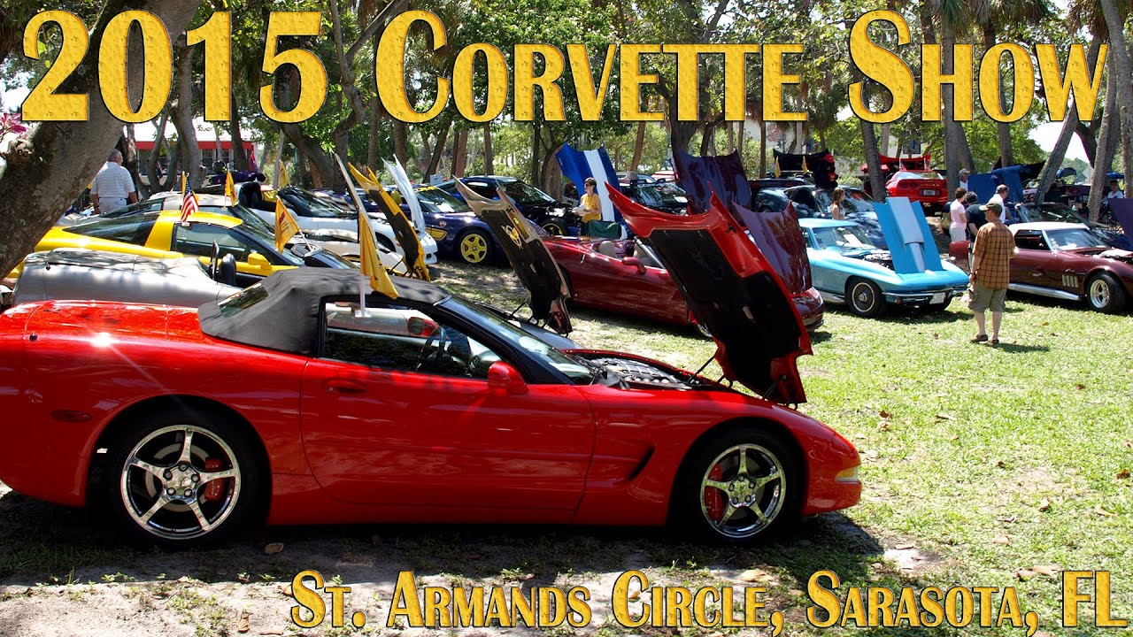 2015 Corvette Show @ St. Armands Circle in Sarasota - YouTube