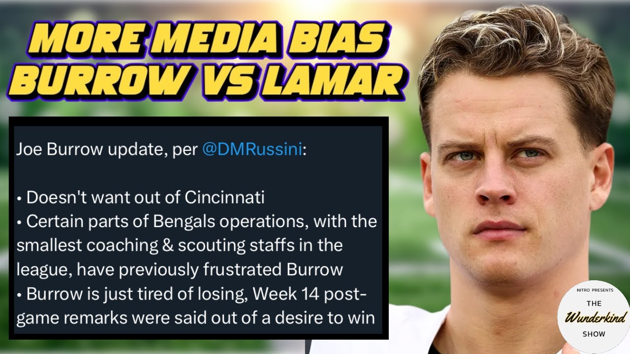 Double Standards in the Media? Joe Burrow vs. Lamar Jackson Controversy ...