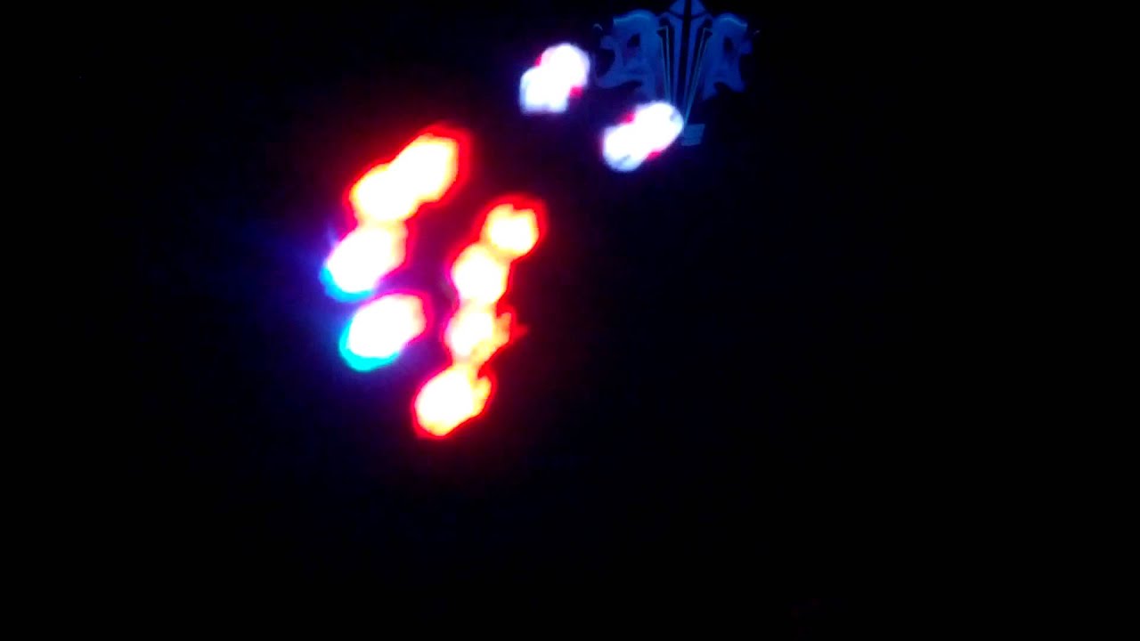 Fractal Elements light show - YouTube