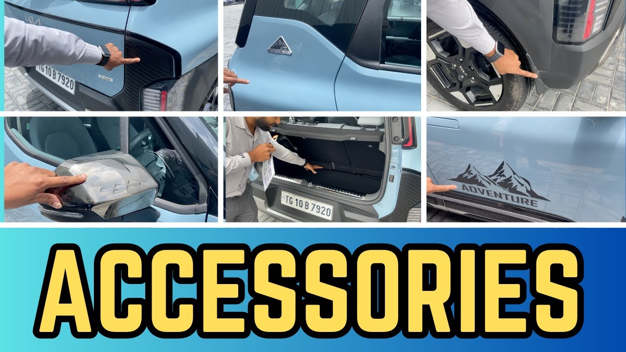 KIA SYROS WITH ACCESSORIES AND PRICES | TRANSFORM YOUR SYROS - YouTube