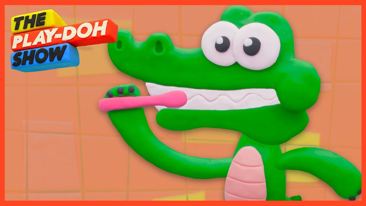 Play Doh Videos | Brush Your Teeth Song | Play-Doh Learning Time ...
