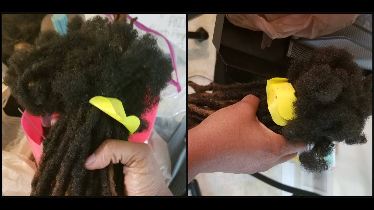 ReAttaching Locs | The LOC Comb Out Process *Step 2 - YouTube