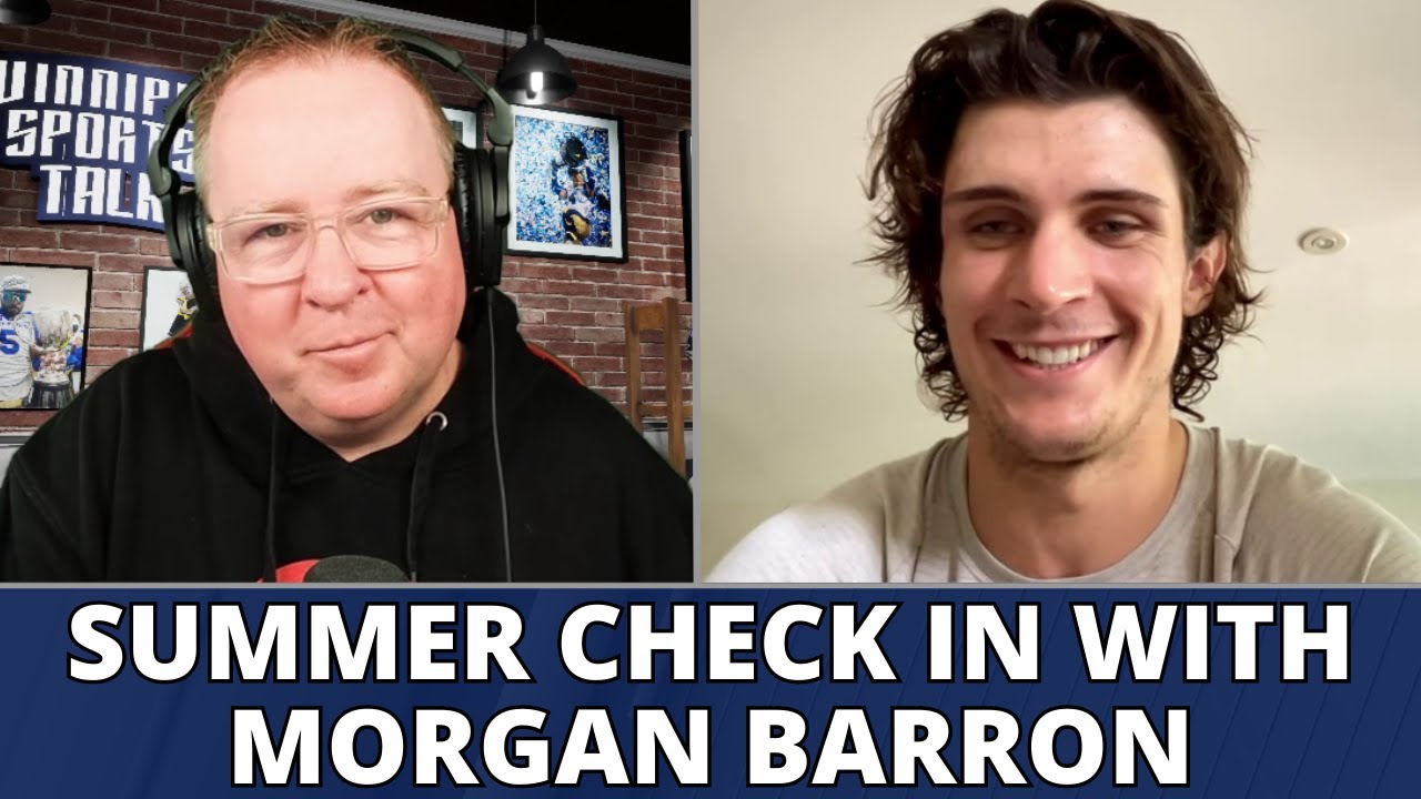 Morgan Barron on his new contract with the Winnipeg Jets, his summer ...