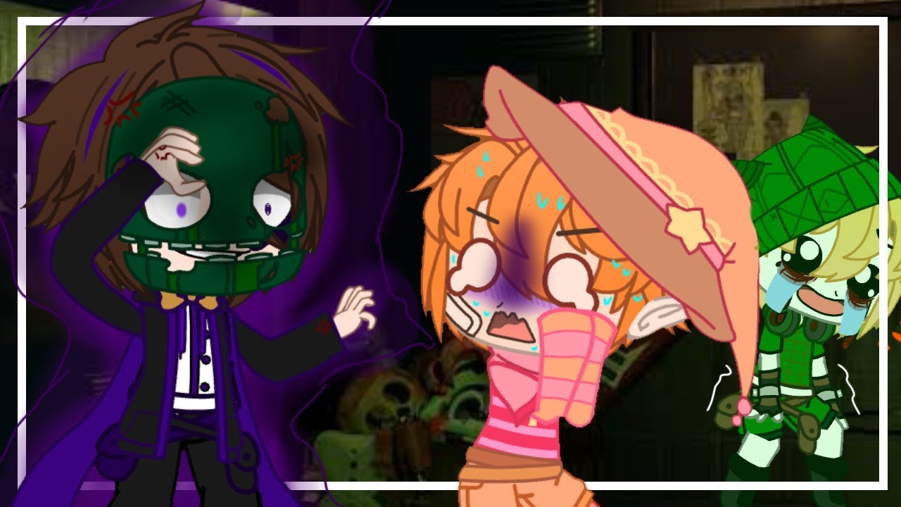 Dos Gamer jugando FNAF 3// Ben Drawned y Trickster Ben// Gacha Club ...