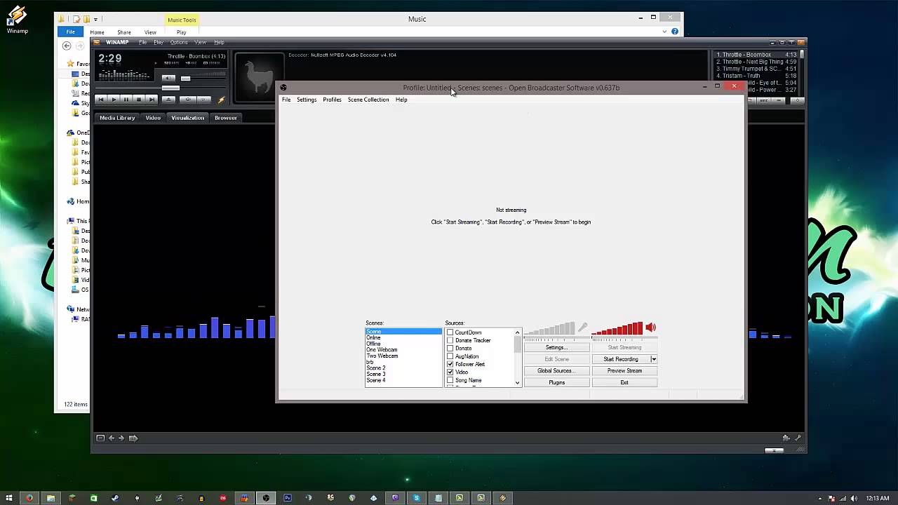 How to get Moving Music bars on your Stream (Spectrum Analyzer) - YouTube