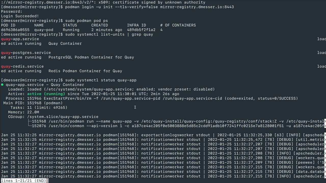 Mirror Registry for Red Hat OpenShift - YouTube