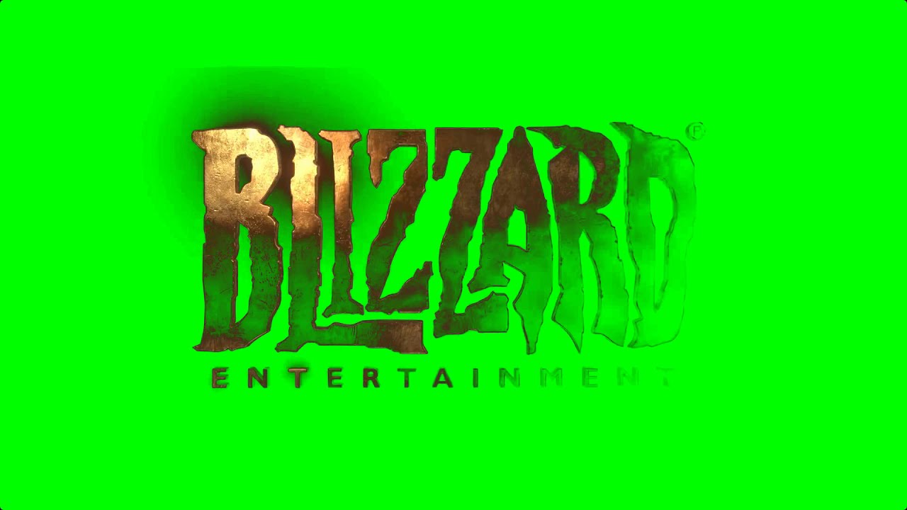 Blizzard Logo Animation (green screen) - YouTube