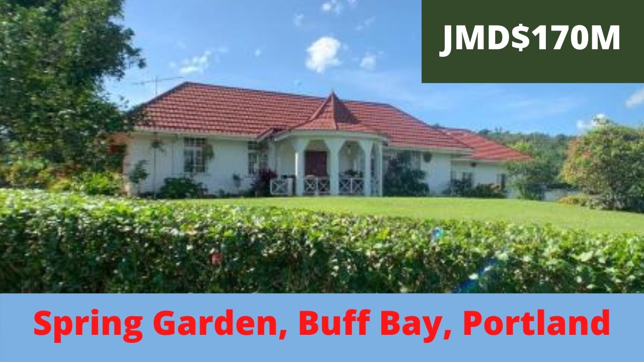 Desirable House in Buff Bay, Portland with Panoramic Ocean Views and ...