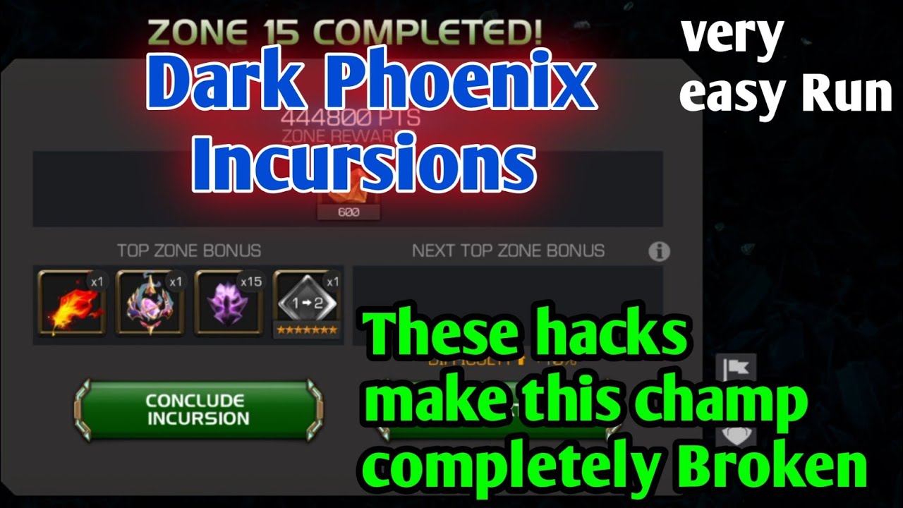 Dark Phoenix Incursions | Best champ & hacks | MCOC - YouTube