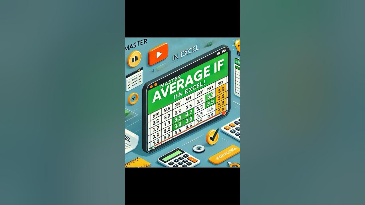 🔓 How to Use the AVERAGEIF Function in Excel | Quick Guide to Conditional Averages 📊 - YouTube