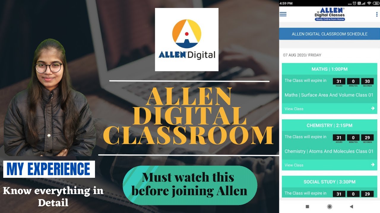 Allen Digital Classroom Complete Information | Platform | Apps ...
