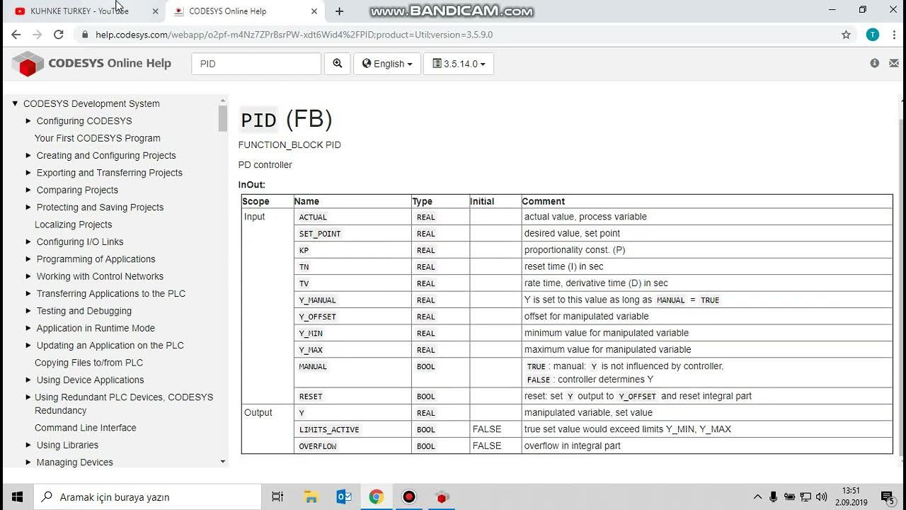 Kuhnke PLC CODESYS Ders10 PID FONKSIYONU - YouTube