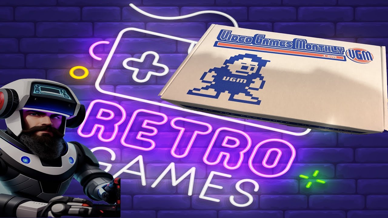 Secret Retro Game Box Unveiled - What Did We Get? - Video Games Monthly ...
