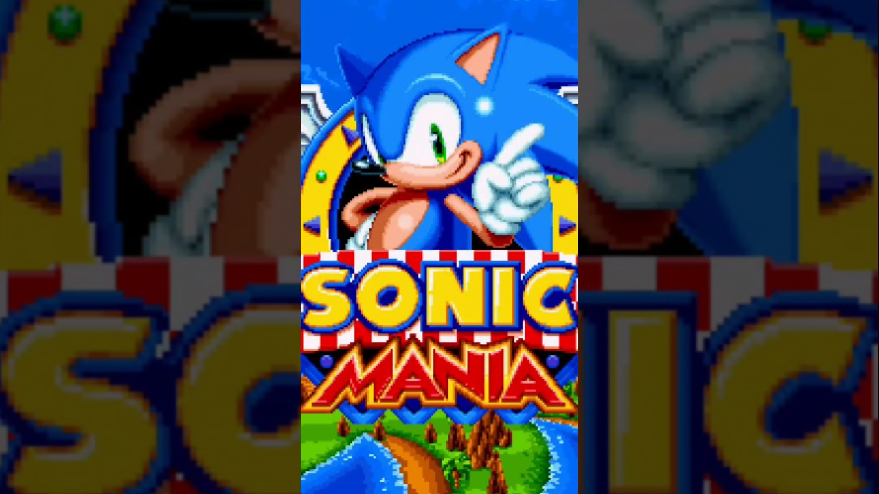 sonic modern in sonic mania #sonicmania #sonicthehedgehog - YouTube