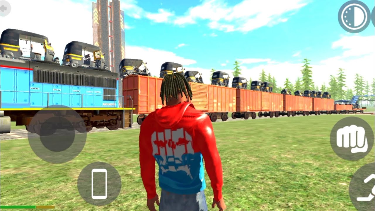 Auto rickshaw on the roof of the train 🤯 || New update 🤑 || Indian bike ...