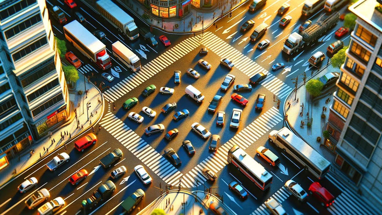 This AMAZING NEW Intersection Design Solves HORRENDOUS Traffic! (Cities ...