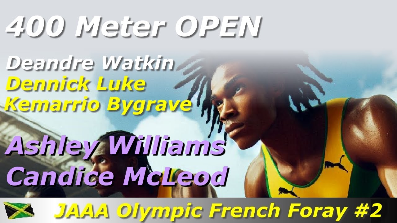 Alex Baker | Deandre Watkin | Ashley Williams | Kemarrio Bygrave | 400m ...