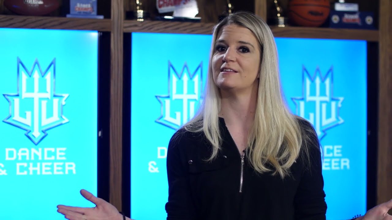 Lawrence Tech Cheerleading | Assistant Coach Amber Stocks - YouTube